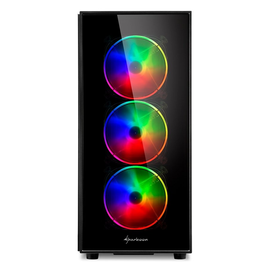 GABINETE SHARKOON TG5 PRO RGB BLACK – Katech Hardware Store